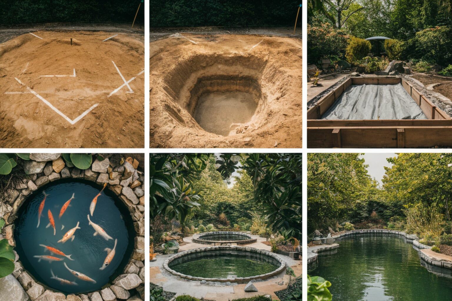 Construcción de un Estanque para Peces: Guía Paso a Paso